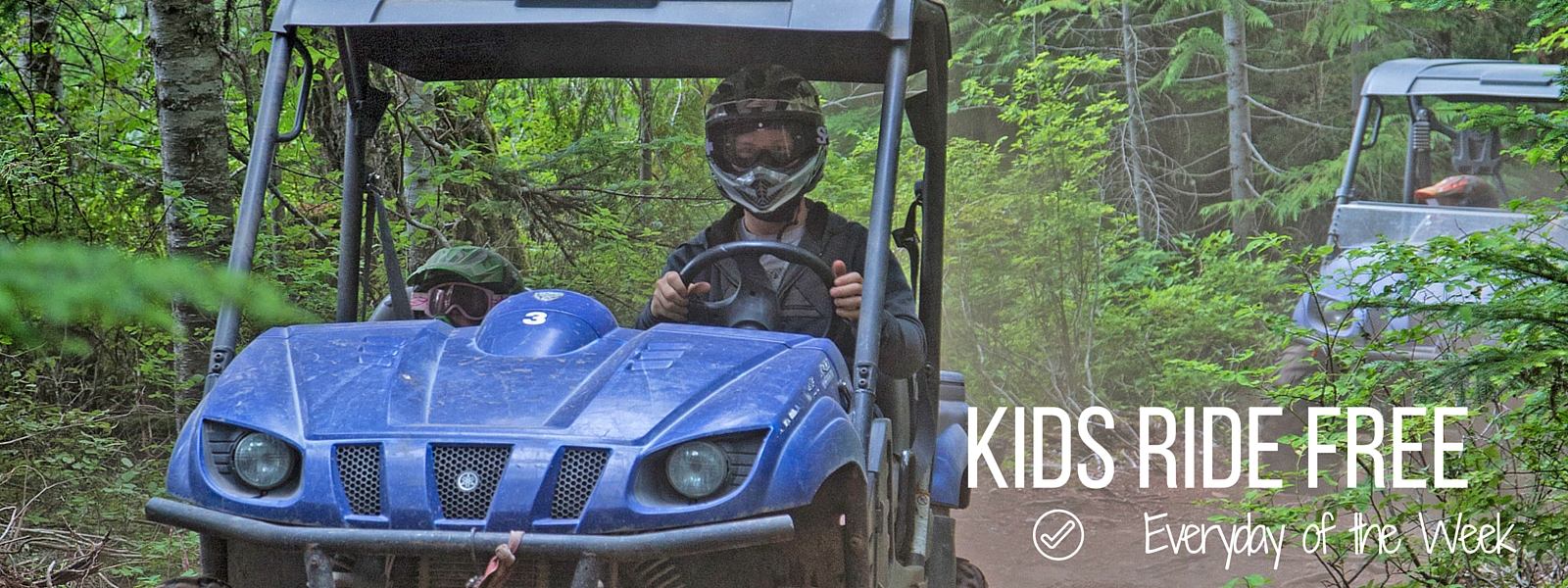 Kids ride Free • Whistler ATV